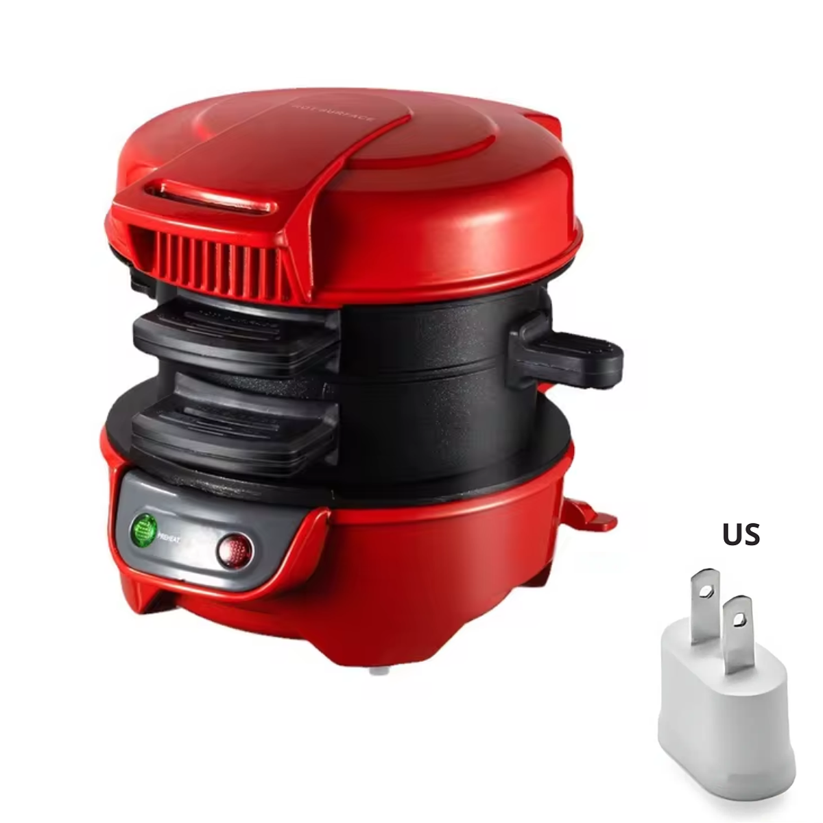 Mini electric sandwich maker
