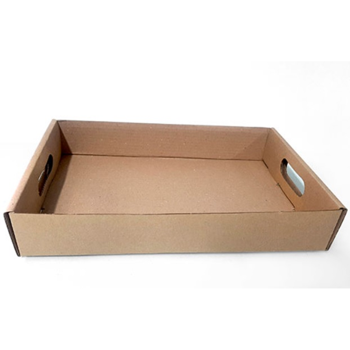 Bandeja Premium Cartón Kraft 30x25x10cm