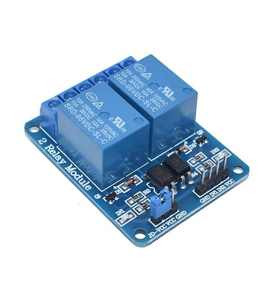 MODULO RELE 2 CANALES - ZAMUX BOGOTA