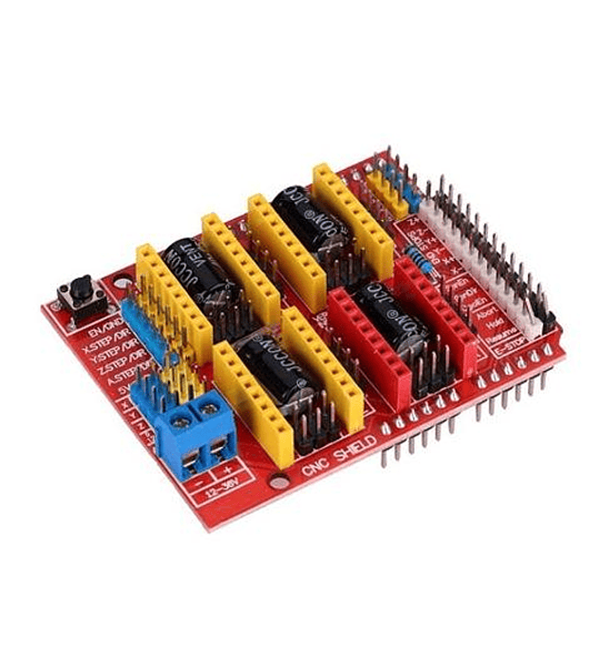 SHIELD CNC CONTROLADOR DE MOTORES PASO A PASO - ZAMUX BO...