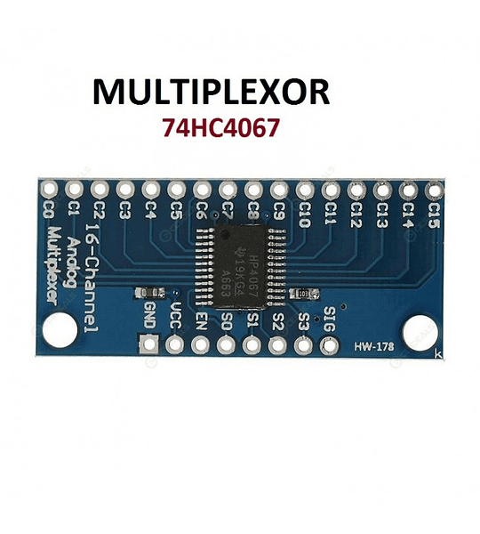 MULTIPLEXOR 16 CANALES CD74HC4067 CMOS - ZAMUX BOGOTA