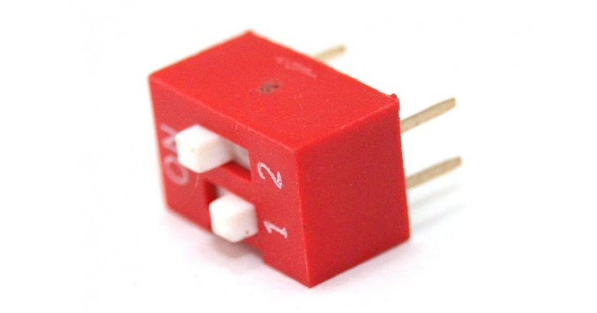 DIPSWITCH 2 POSICIONES - ZAMUX BOGOTA