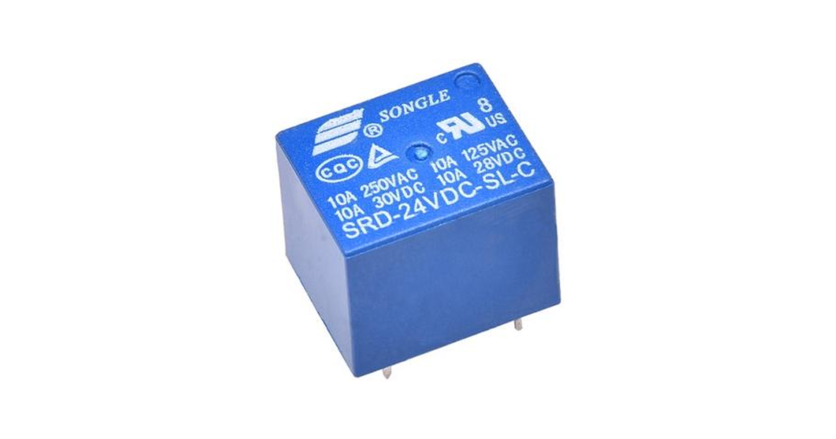 RELE 24V 5 PINES - ZAMUX BOGOTA