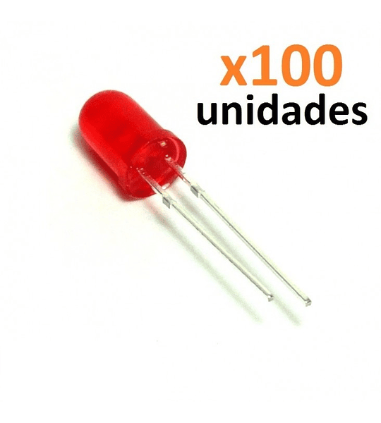 SET 100 LEDS COLOR ROJO 5MM - ZAMUX BOGOTA