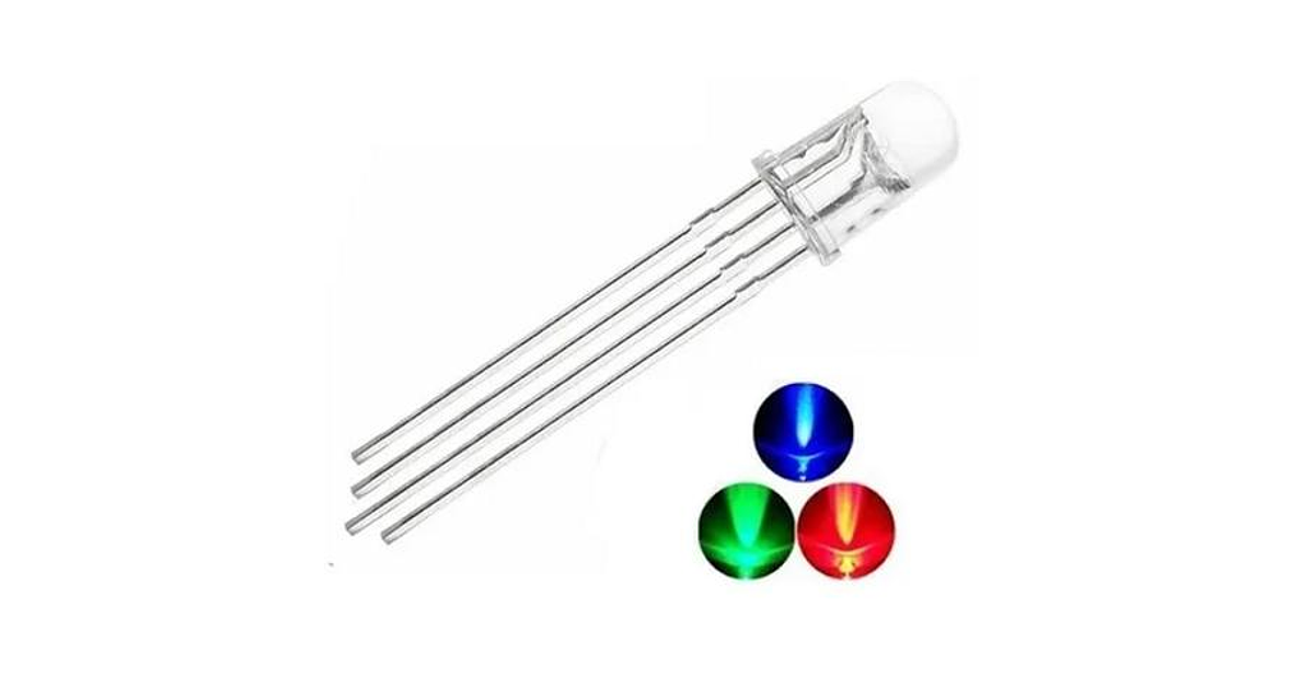 DIODO LED RGB TRICOLOR ANODO COMUN - ZAMUX BOGOTA