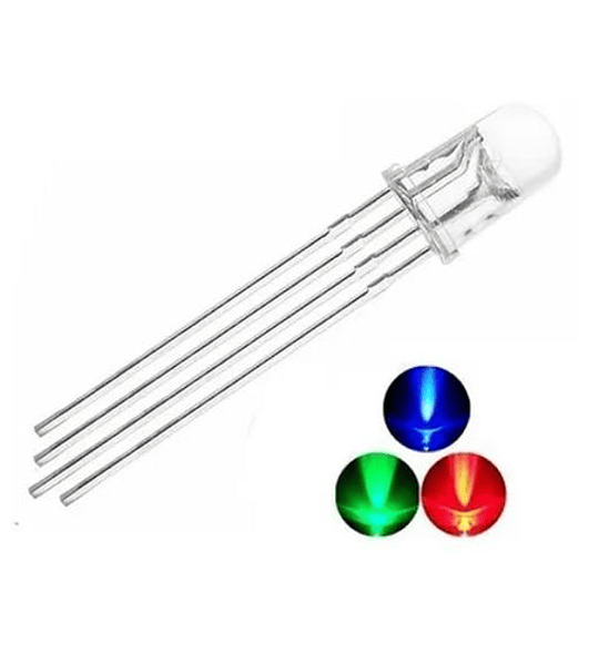 DIODO LED RGB TRICOLOR ANODO COMUN - ZAMUX BOGOTA