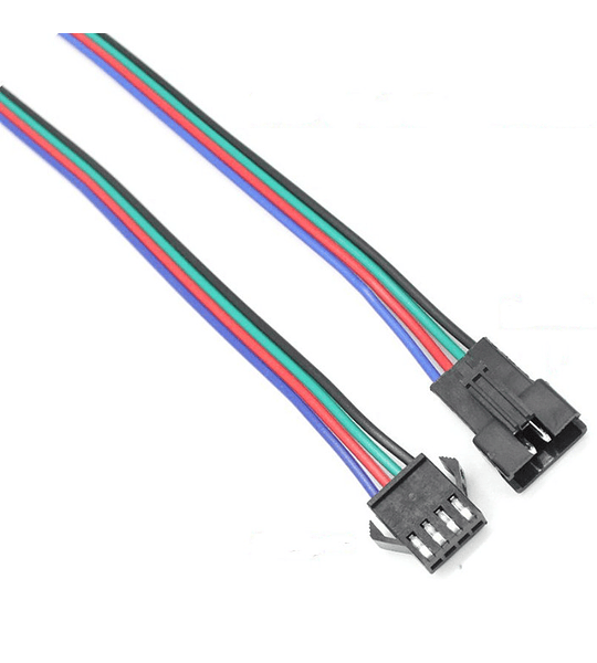 CONECTORES MACHO Y HEMBRA 4PINES JST-SM - ZAMUX BOGOTA