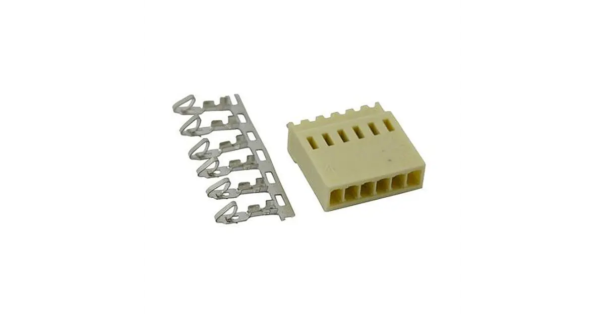 Conector GP de 6 Pines Con Pines Tipo Uñas - ZAMUX BOGOTA