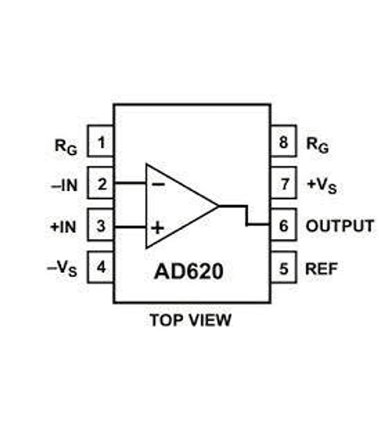AD620 AMPLIFICADOR DE INSTRUMENTACION -ZAMUX BOGOTA