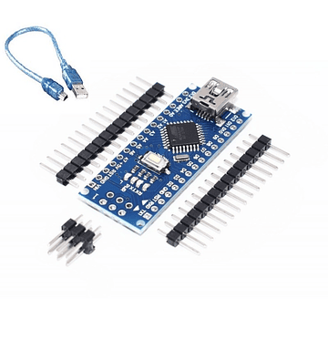ARDUINO NANO V3 ATMEGA 328P CON PINES SOLDADOS - ZAMUX BO...