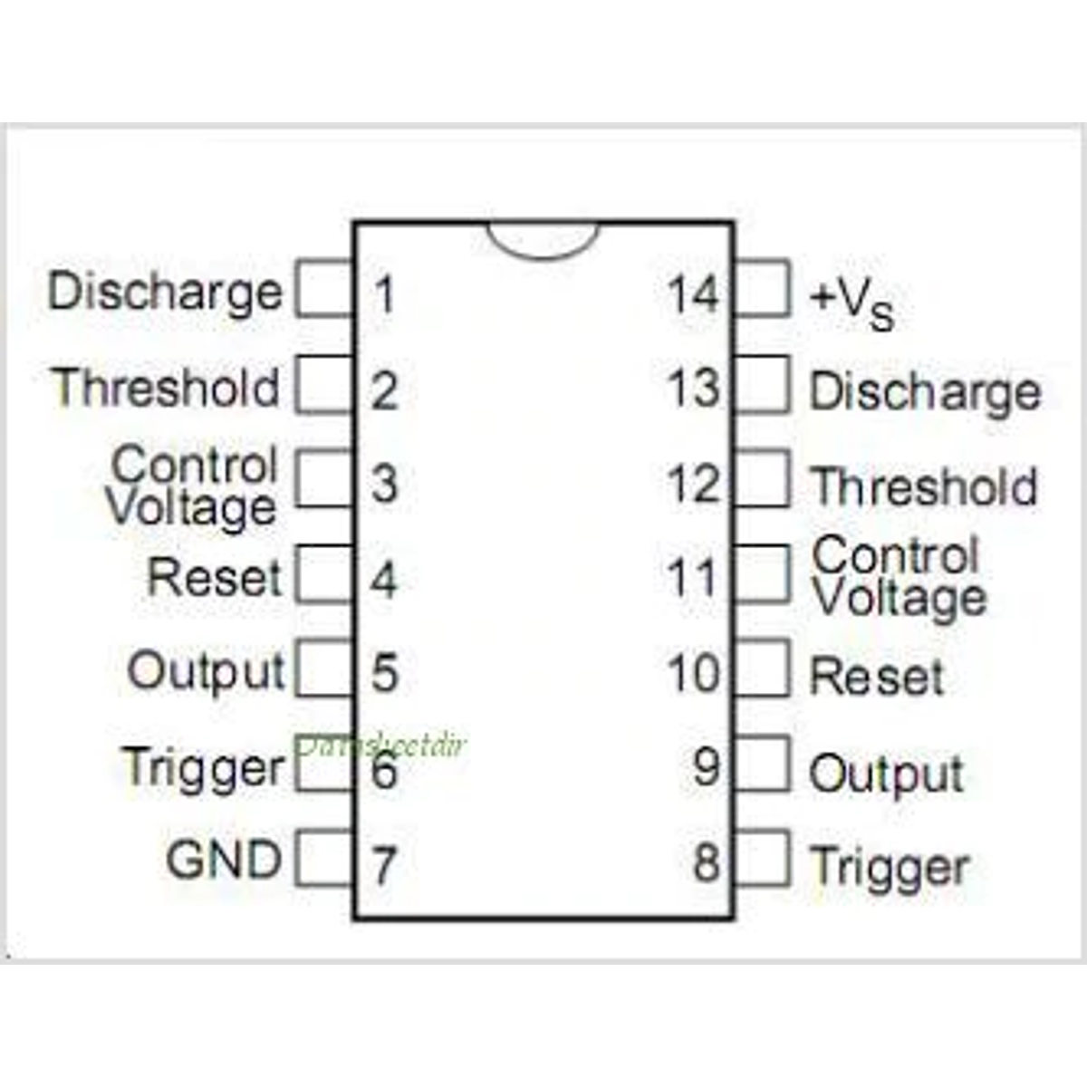 LM556 OSCILADOR TEMPORIZADOR DOBLE ZAMUX BOGOTA