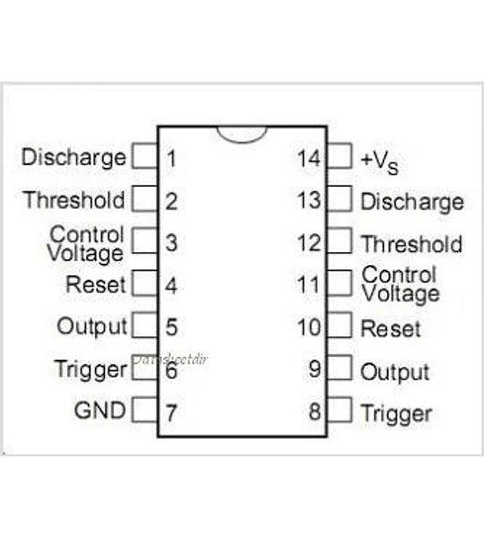 LM556 OSCILADOR TEMPORIZADOR DOBLE ZAMUX BOGOTA