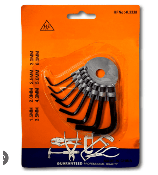 SET DE LLAVES BRISTOL