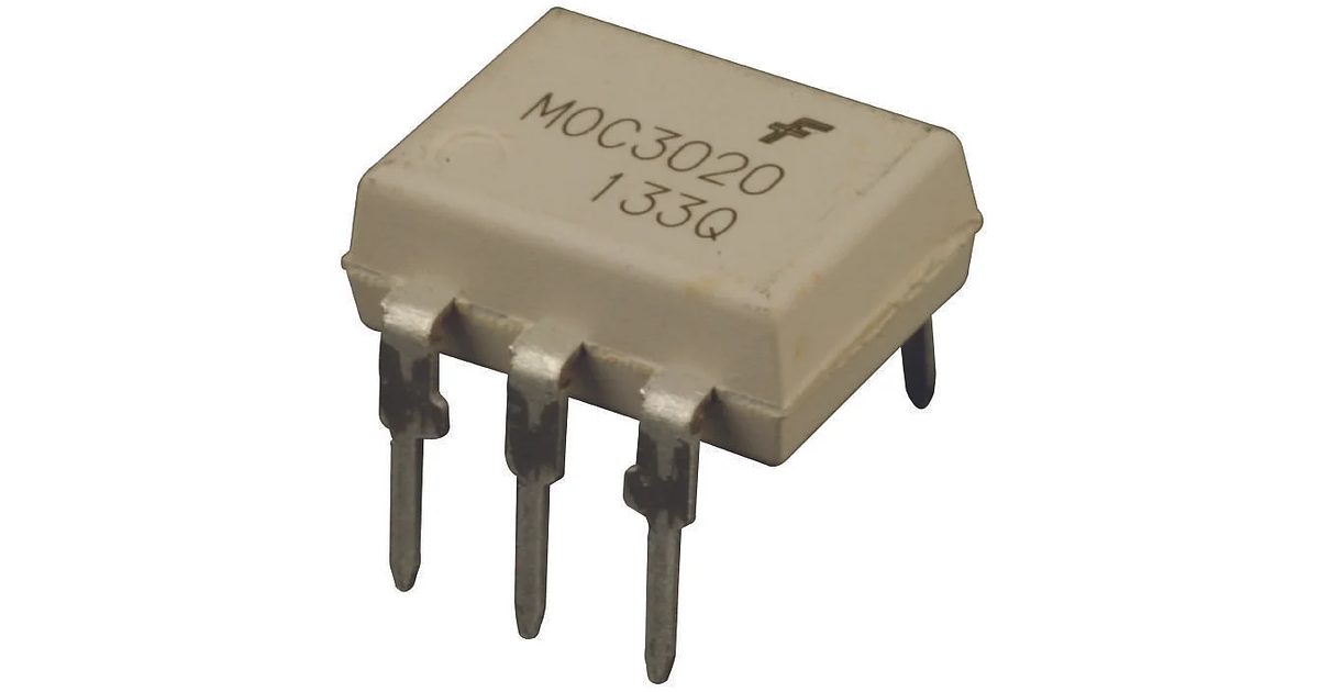 MOC3020 OPTOACOPLADOR CON SALIDA TRIAC-OPTOTRIAC ZAMUX-BOGOT