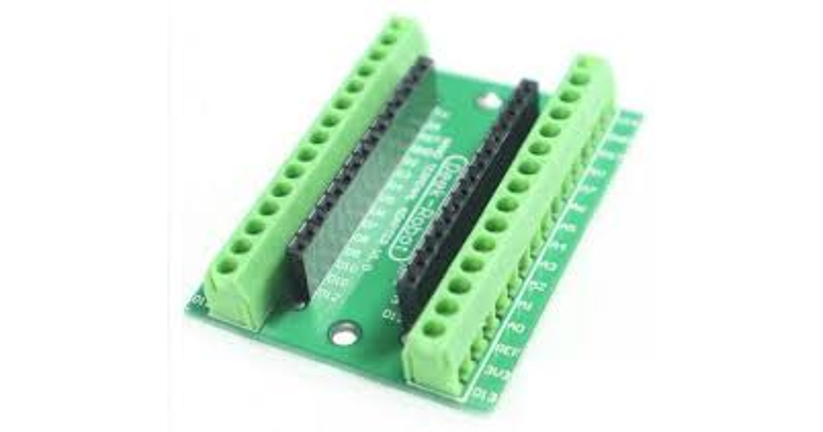 SHIELD EXPANSION A BORNERA ARDUINO NANO -ZAMUX BOGOTA