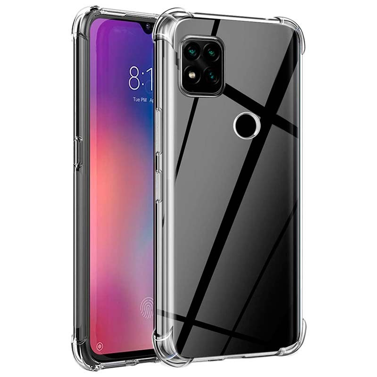 Carcasa Transparente Reforzada Xiaomi Redmi 9C