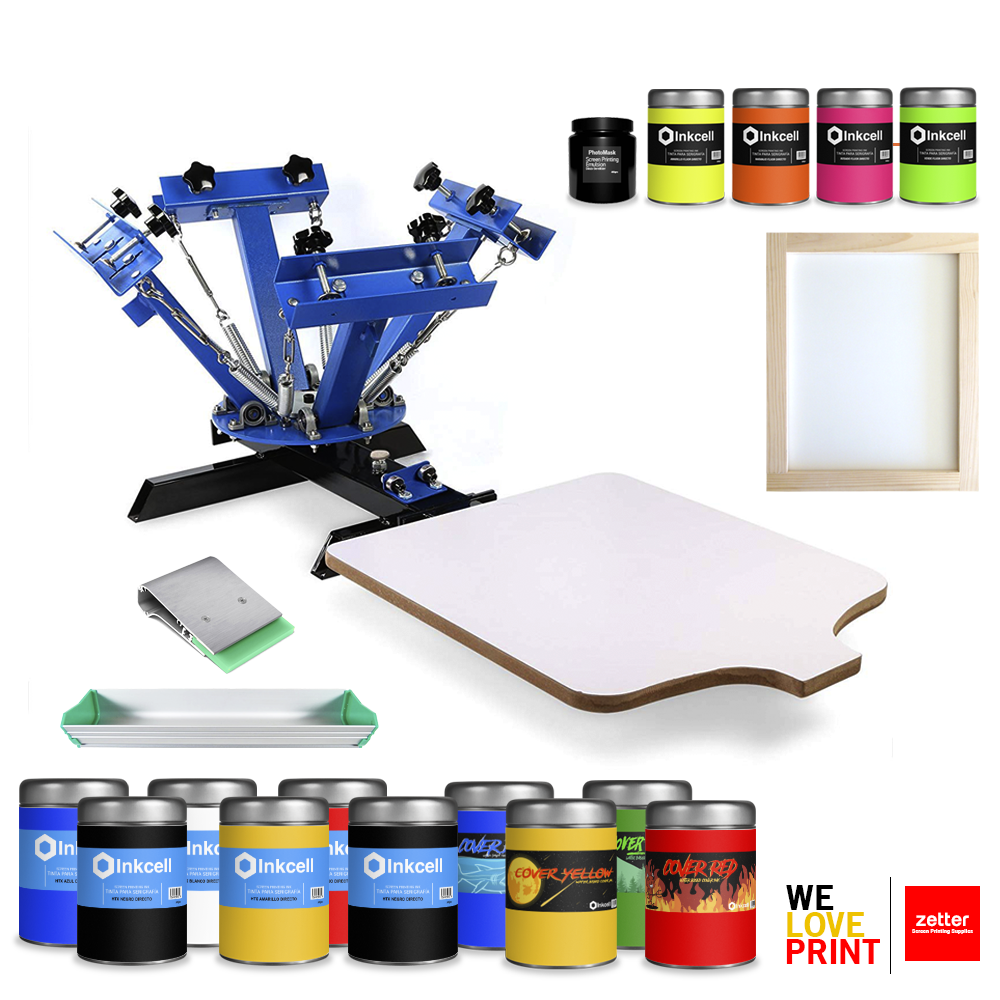 Kit Taller de Serigrafía 4/1