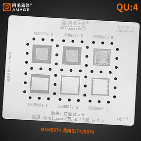 Stencil Amaoe Qualcomm cpu QU6