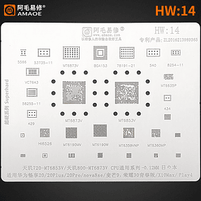 Stencil Huawei HW17