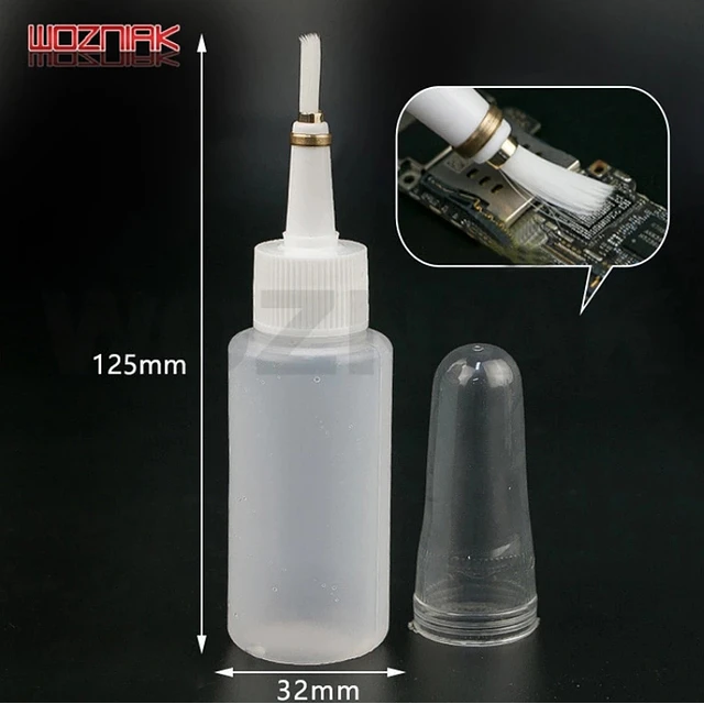 Botella Plastica con Brocha