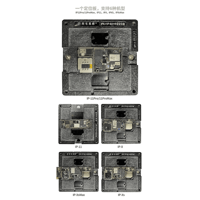 Reballing Interposer iPhone X - 11
