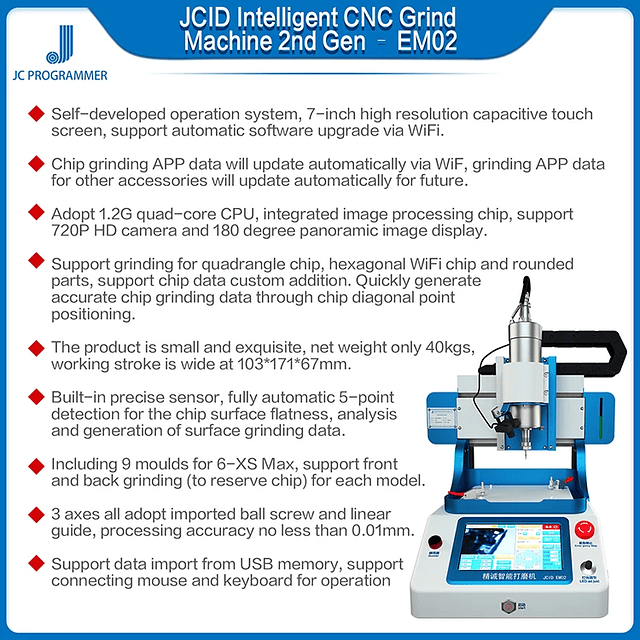 CNC EM02 Full JC Programmer