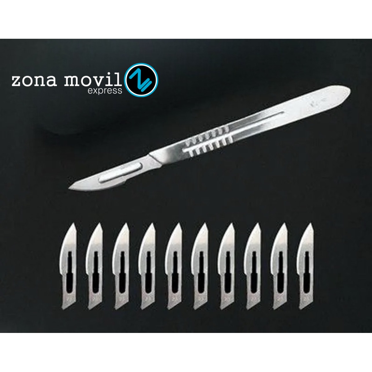 Bisturi #23 con 10 Cuchillas