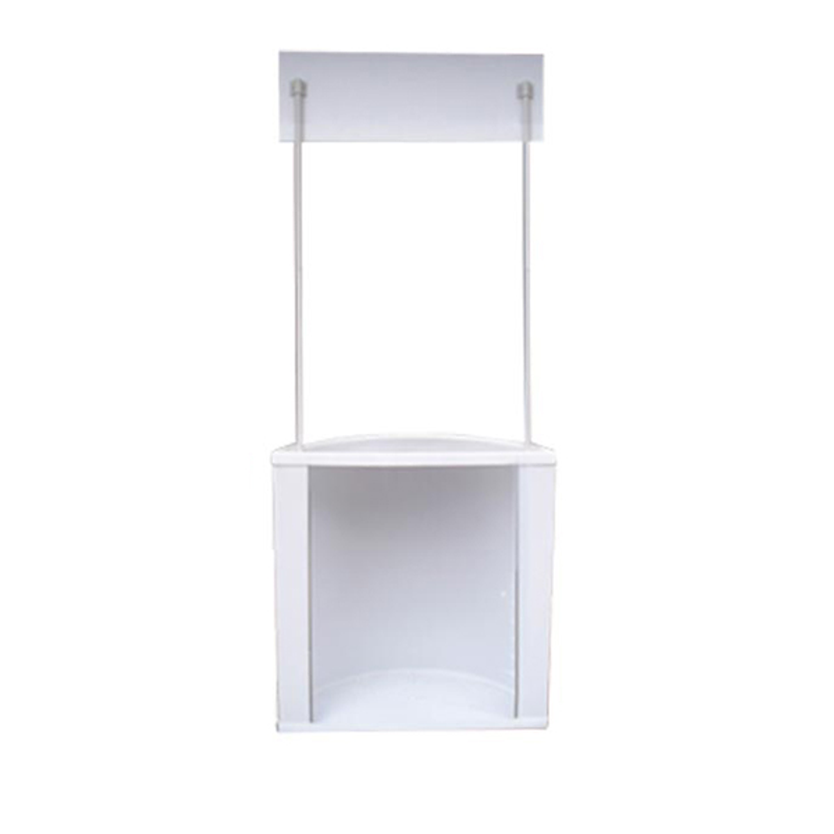 Counter de plástico curvo