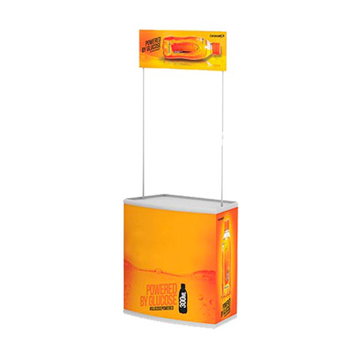 Counter de plástico recto