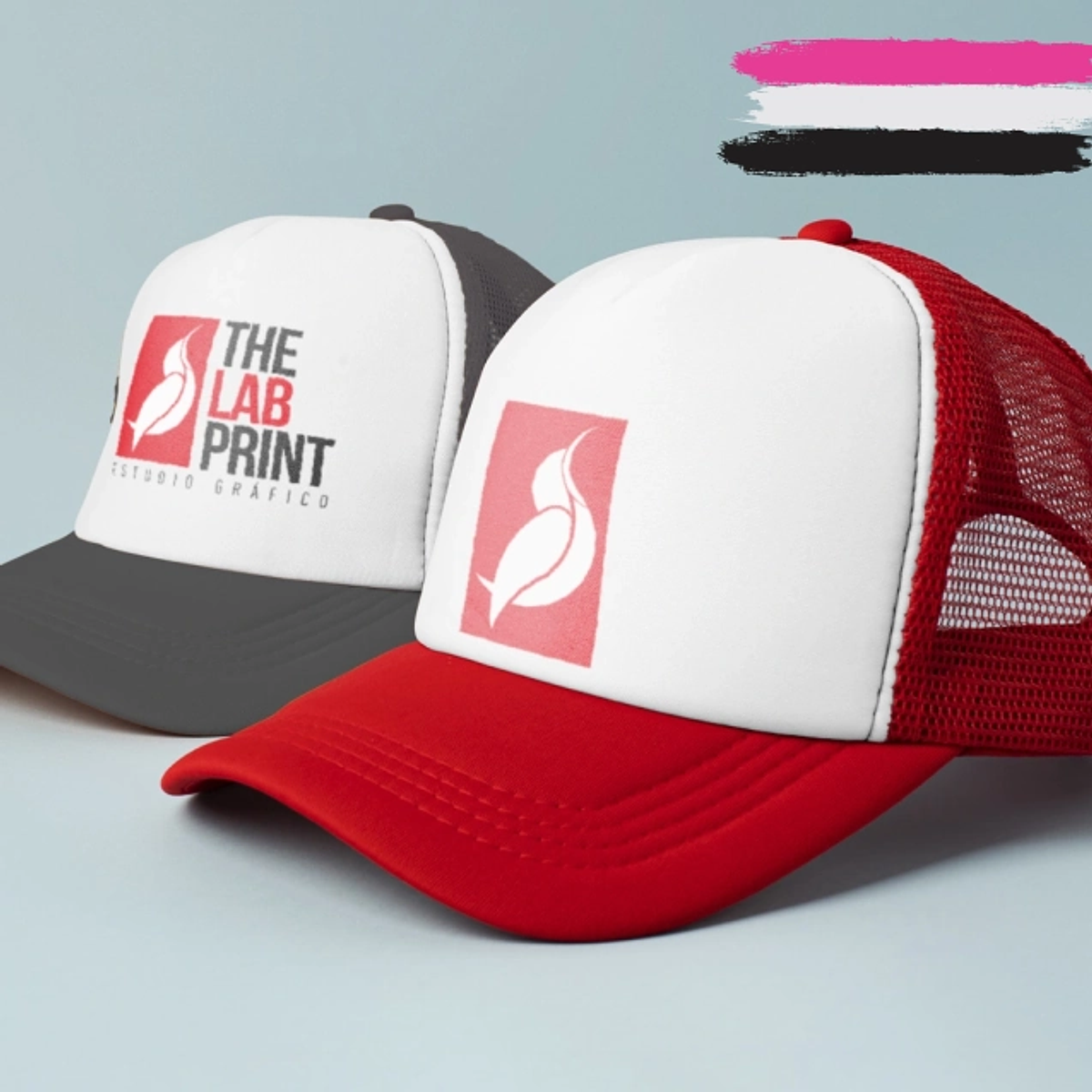 Gorras de malla sublimadas